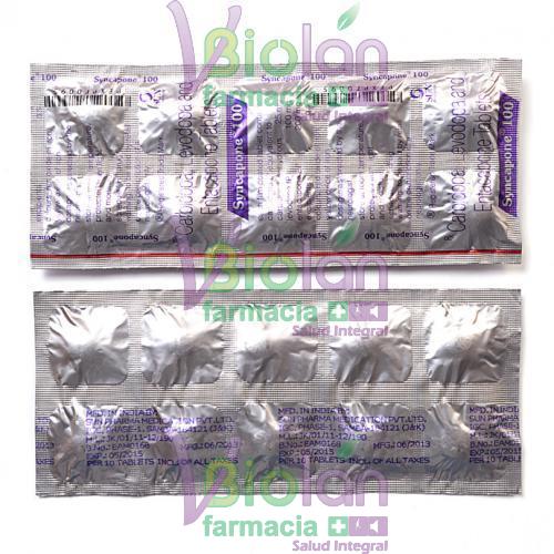 Comprar Entacapone 25mg, 100mg, 200mg Sin Receta en España